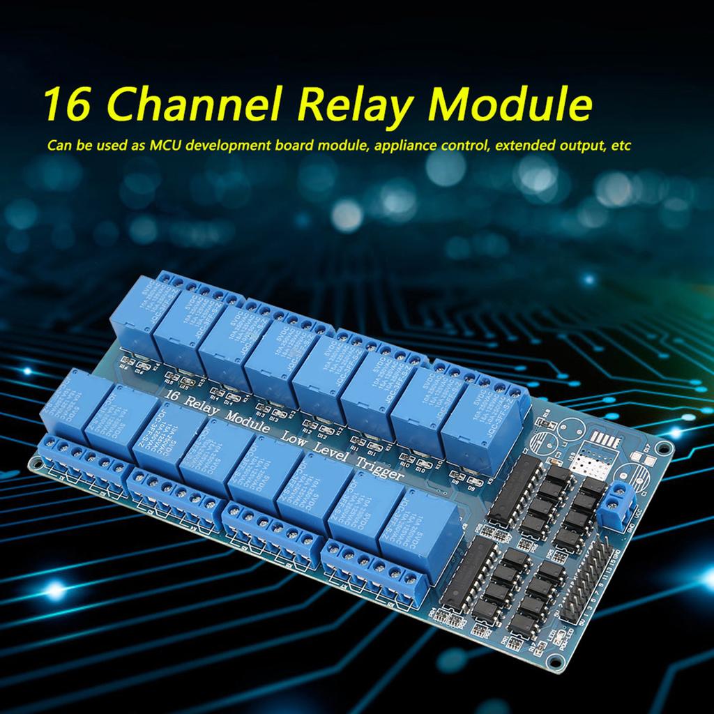 16-channel relay, 5V – the best products in the Joom Geek online store