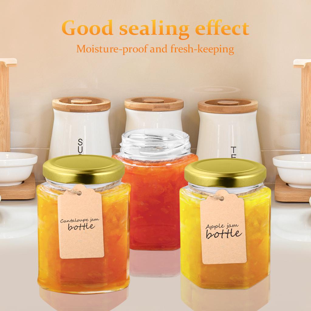 Buy 10pcs Useful Portable 180ML Storage Bottles Honey Jars for ...