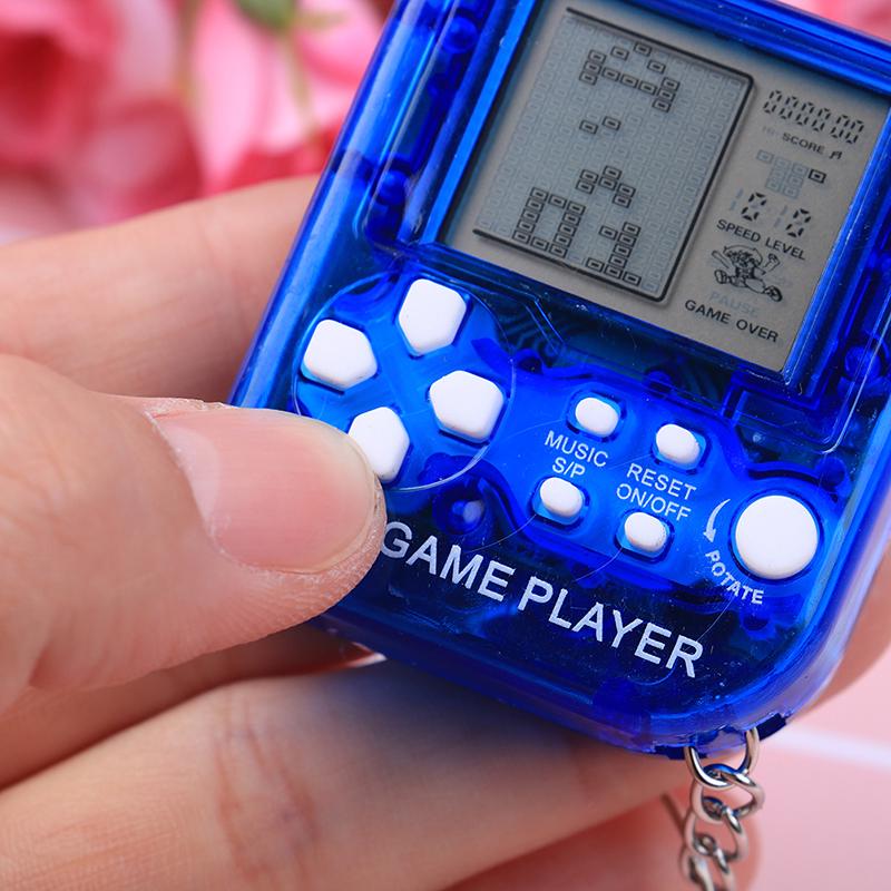 Buy 1Pc Easy To Use Bright Color Classic Tetris Ultra-Small Mini Game ...