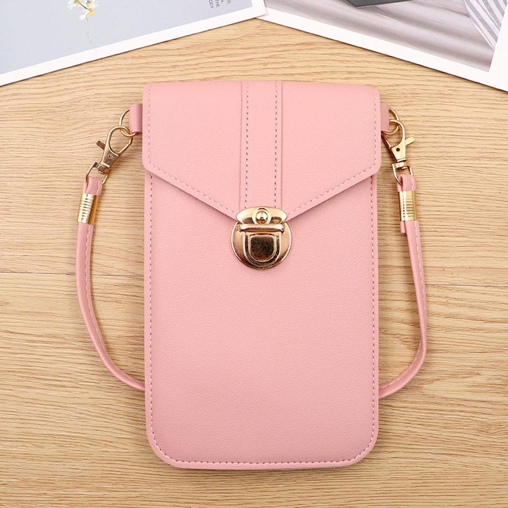 Buy Touches Screen Lock Mobile Phone Bag Women Fashion Single Shoulder ...