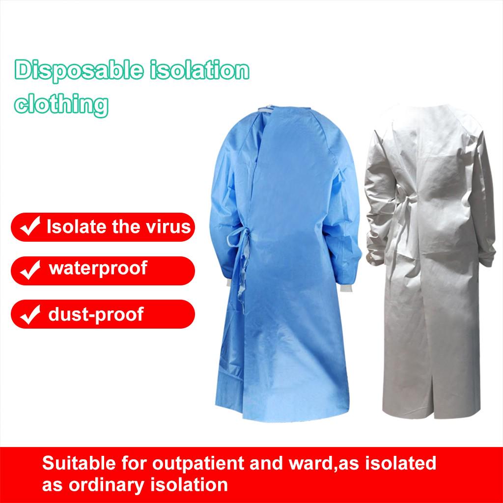 Buy YE Unisex Protective Isolation Clothing Anti-static Waterproof Anti ...