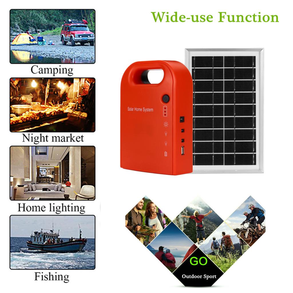 Buy Solar Generator Portable Power Station Panel Included Bank Powered ...