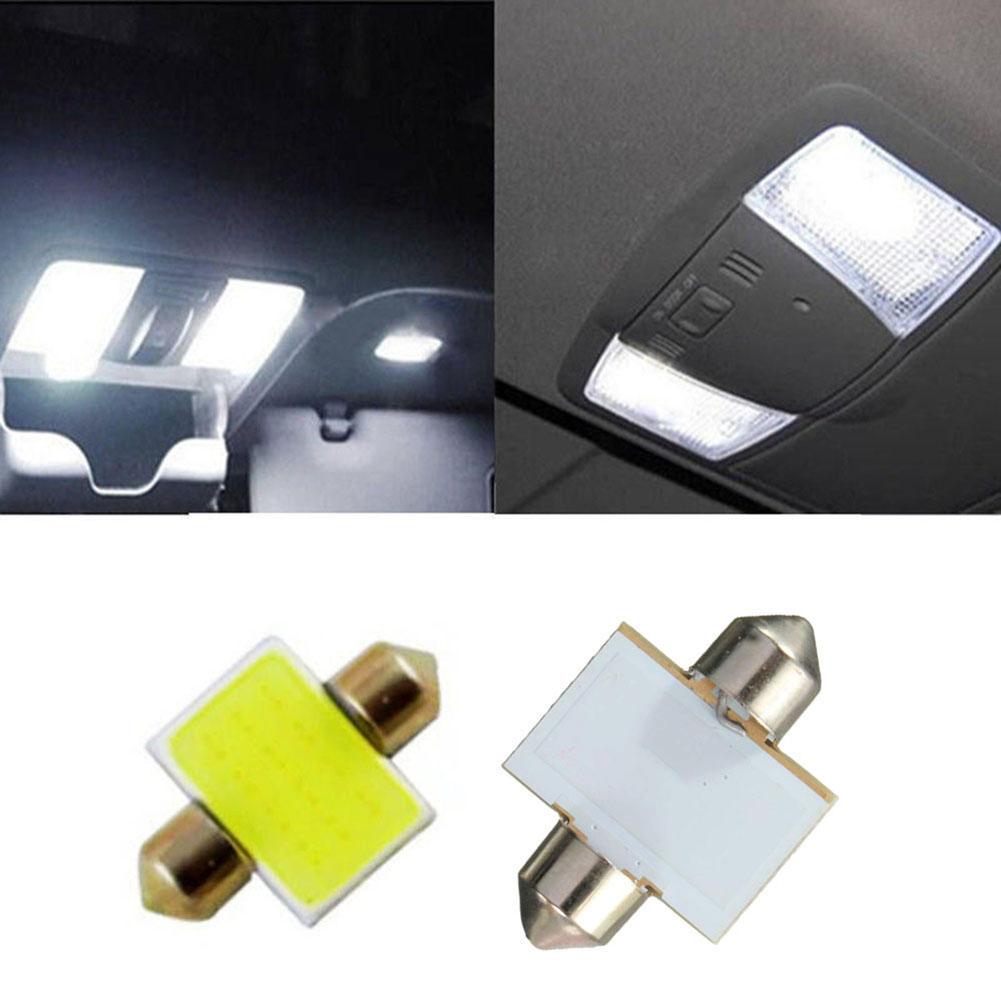 Buy 1Pc Fashion 31mm 12smd COB LED Bulbs For Car Interior Dome Map ...