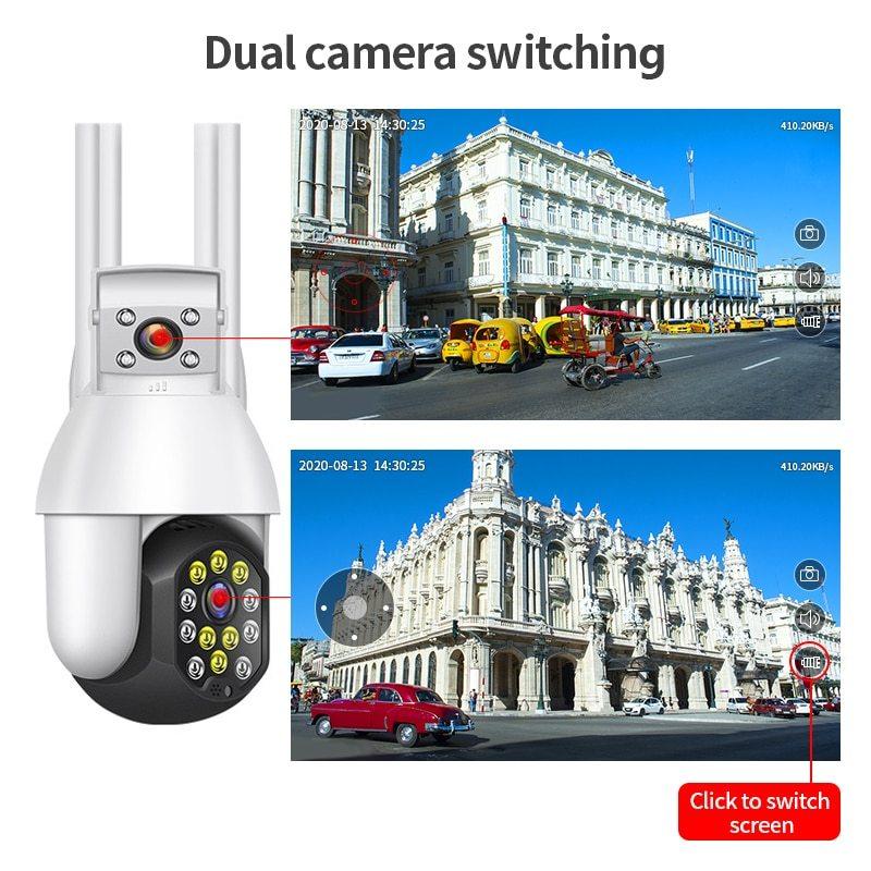 Buy iCam365 APP FHD 5MP IP Camera CCTV Wifi Outdoor Dome PTZ Motion ...