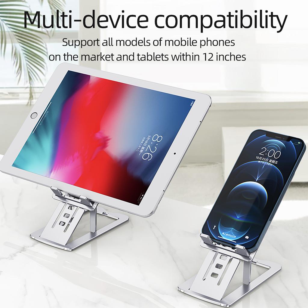Buy Portable Folding Mobile Phone Bracket Tablet Bases Aluminum Bracket ...