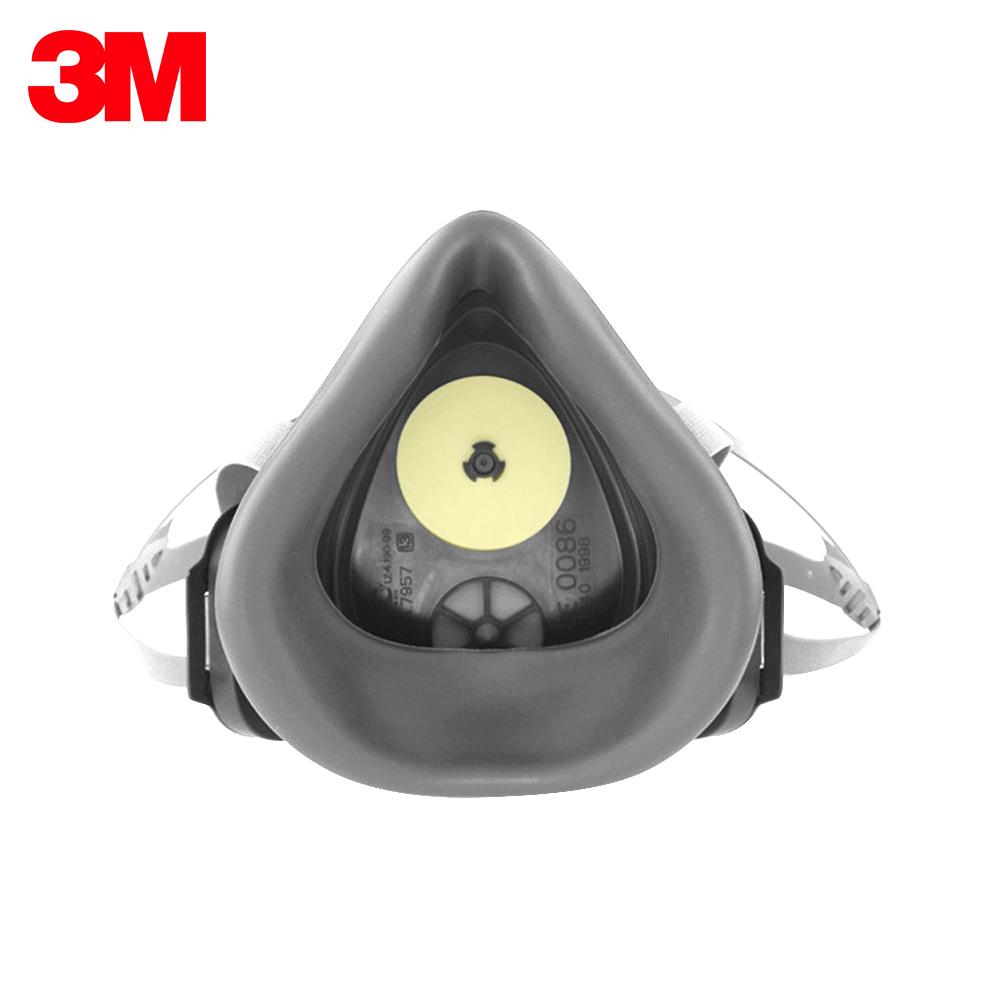 3M 3200 Dust Mask Respirator Half Face Dust-proof Mask Anti Industrial ...