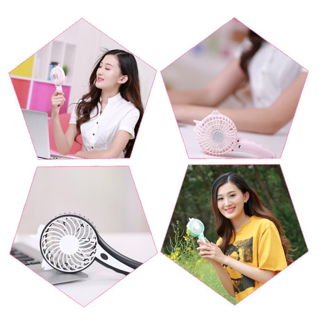 Buy ICOCO Flamingo Creative Bird-shape Handheld USB Fan Rechargeable ...