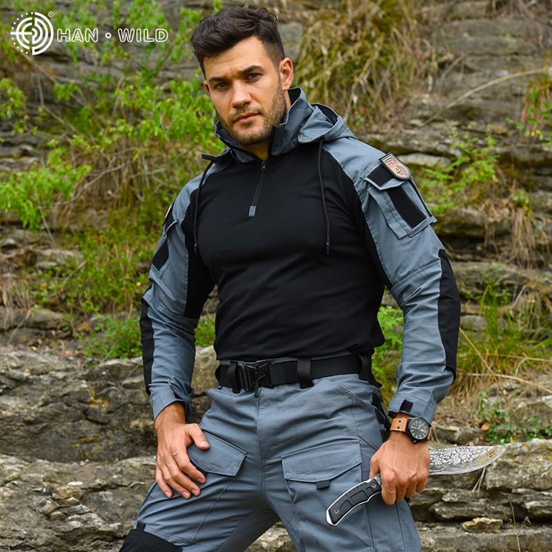 Cheap Tactical Military Suits With Pads Work Cloth Camouflage Unifrom ...