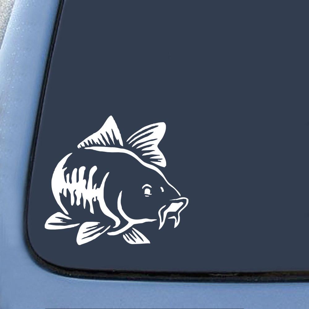 Buy 1 Pc Universal Carp Fishing Car Vinyl Decal Art Sticker Kayak ...