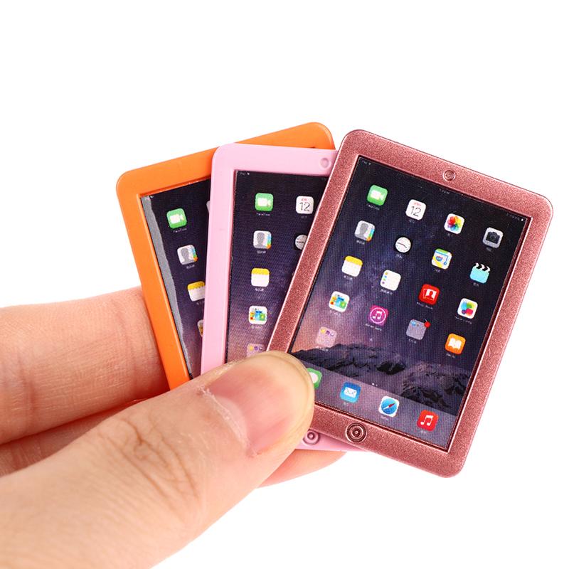 Buy 1/12 Mini Tablet Flat Model For Dollhouse Study Room Furniture ...