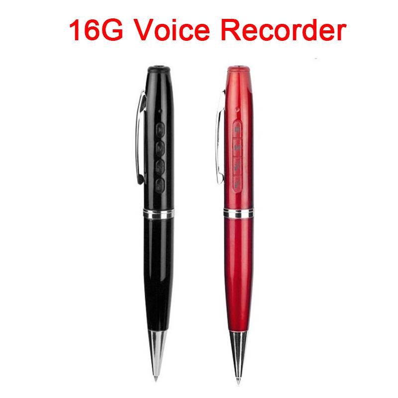 Buy Voice Recorder Pen 16G Portable Usb Recording Digital Writing Mp3 ...