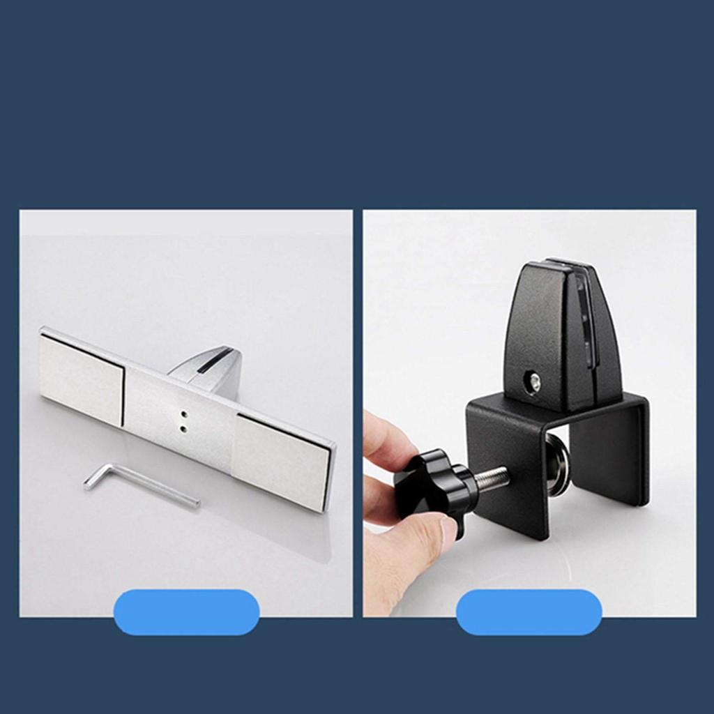 Cheap 4pcs Office Desktop Partition Bracket Screen Clamp Clips No ...
