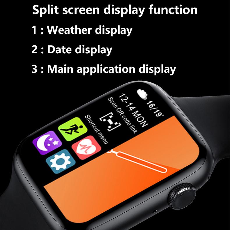 Buy Smart Watch Men T500 Plus 1.75 inch Screen Siri Smartwatch Games ...