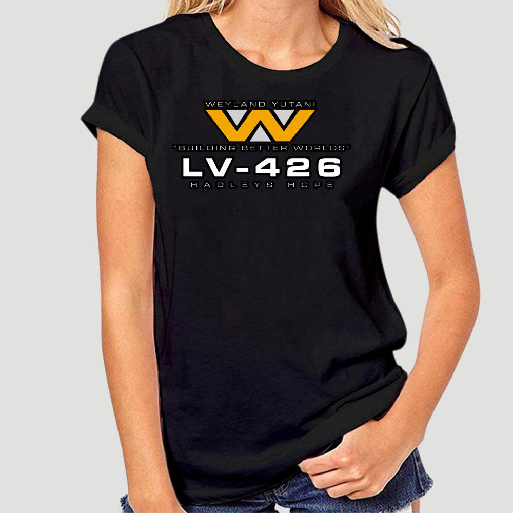 Cheap Aliens Lv-426 Hadleys Hope Nostromo Movie T Shirt Weyland Yutani ...