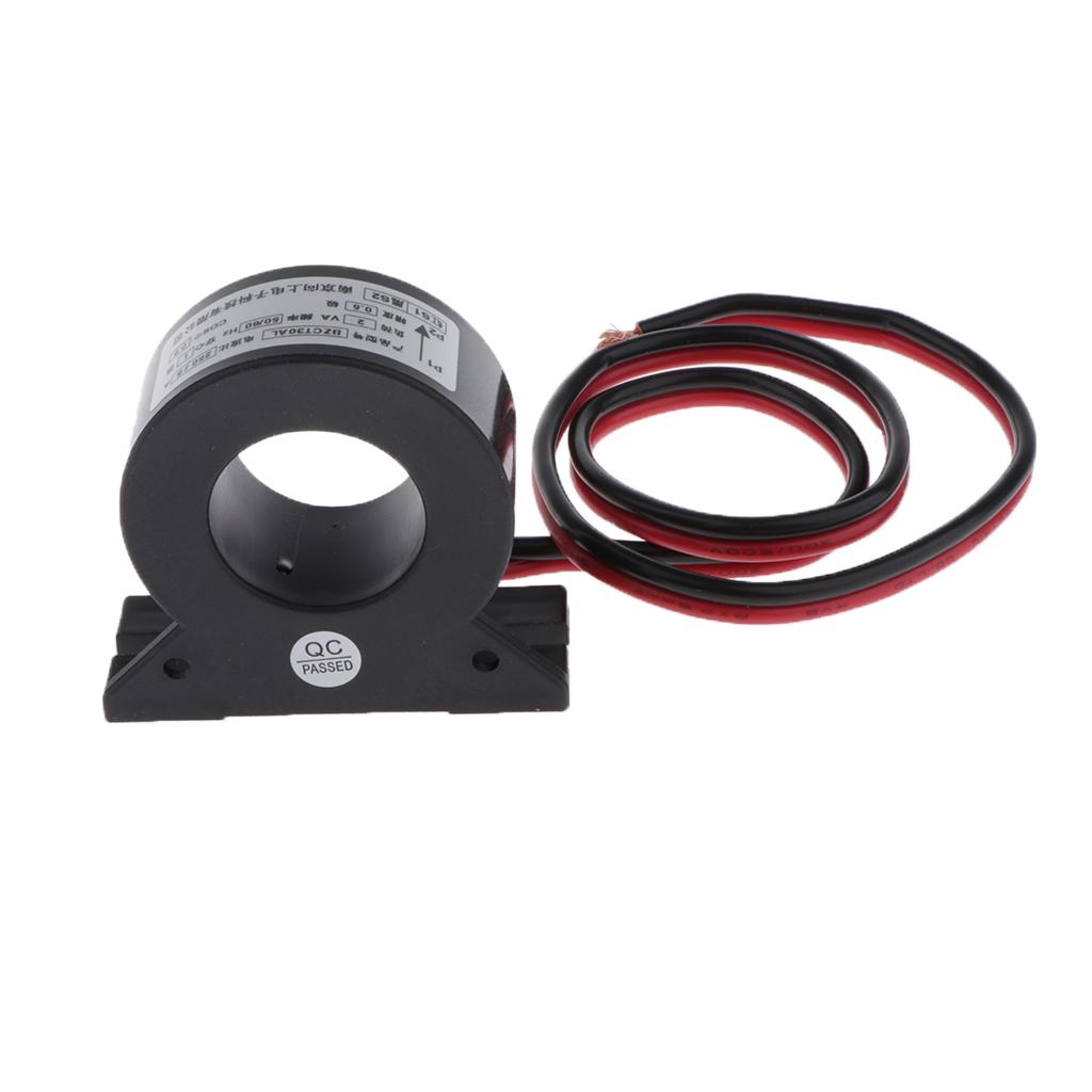 CT AC Current Sensor Split Core Transformer Relay for 250A Energy Meter ...