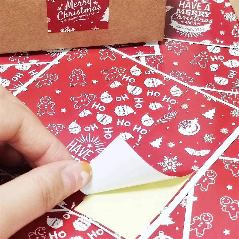 Cheap 90*30MM 5/10pcs 4 Styles Gift Box Handwork Wrapping Tools Santa ...