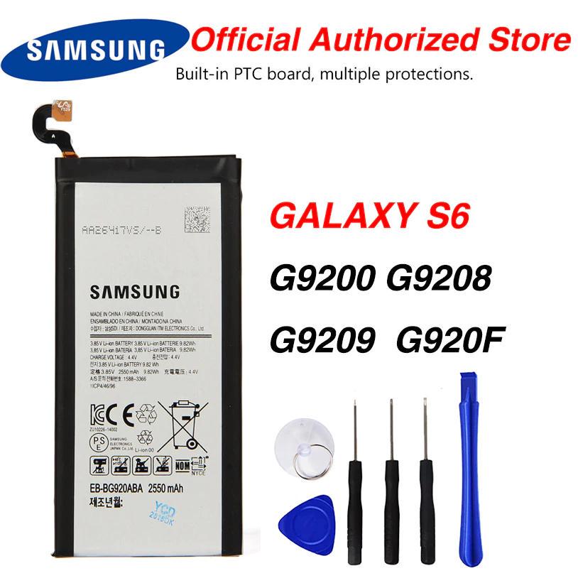 Buy Original High Quality EB-BG920ABE Battery For Samsung GALAXY S6 ...