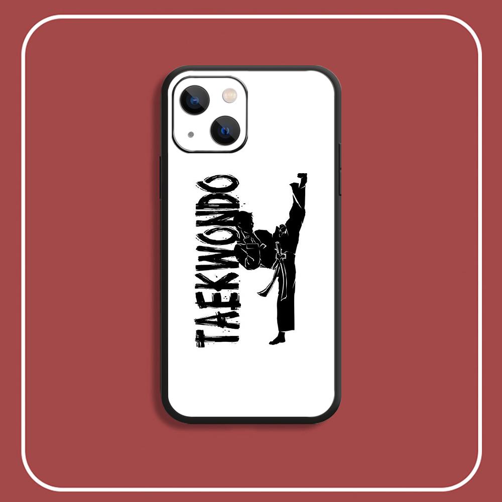 Buy Taekwondo Korean Sports Black Soft Phone Case Cover Cell For Iphone ...