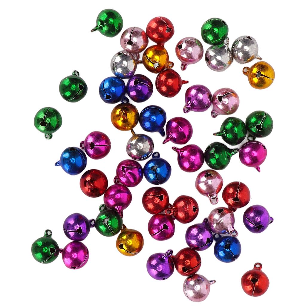 Buy 50pcs Pet DIY Bell Multi Colored Jingle Christmas Bells for Dog Cat ...