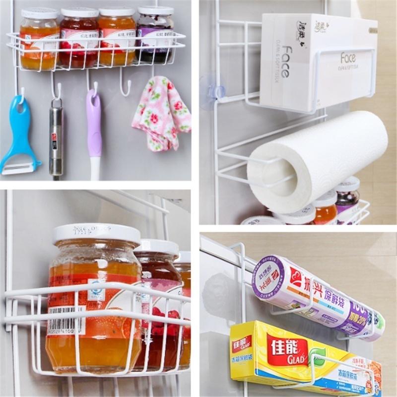 Buy Multi-functional Refrigerator Rack Fridge Side Shelf Multi-Layer ...