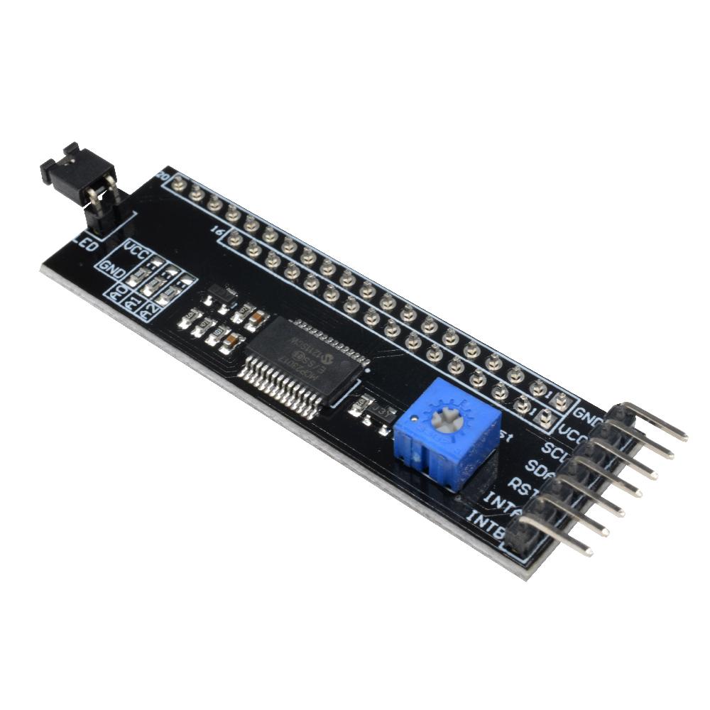 Buy IIC/I2C Serial Interface MCP23017 1602/2004/12864 Arduino 5V LCD Expander Module at ...