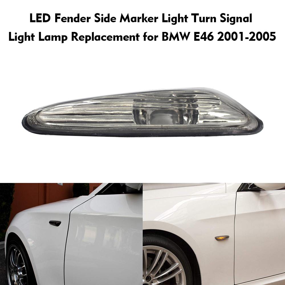 Buy Right LED Fender Side Marker Light Turn Signal Light Lamp ...
