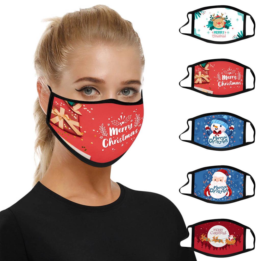 Buy [MMS] Adult Mouth Masks for Protection Face Mask Washable Earloop ...