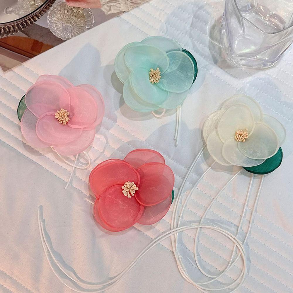 Cheap Long Rope Korean Style Necklace Handmade Girl Choker Women Cloth ...