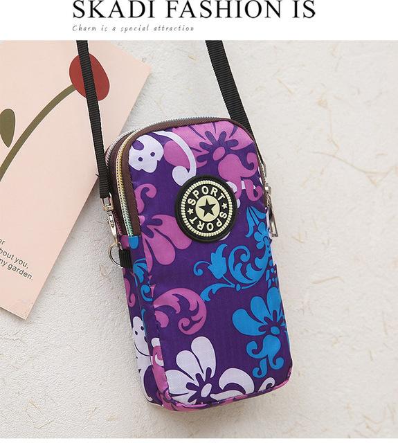 Koupit Canvas Mini Mobile Phone Bag Pouch For Samsung/iPhone/Huawei ...