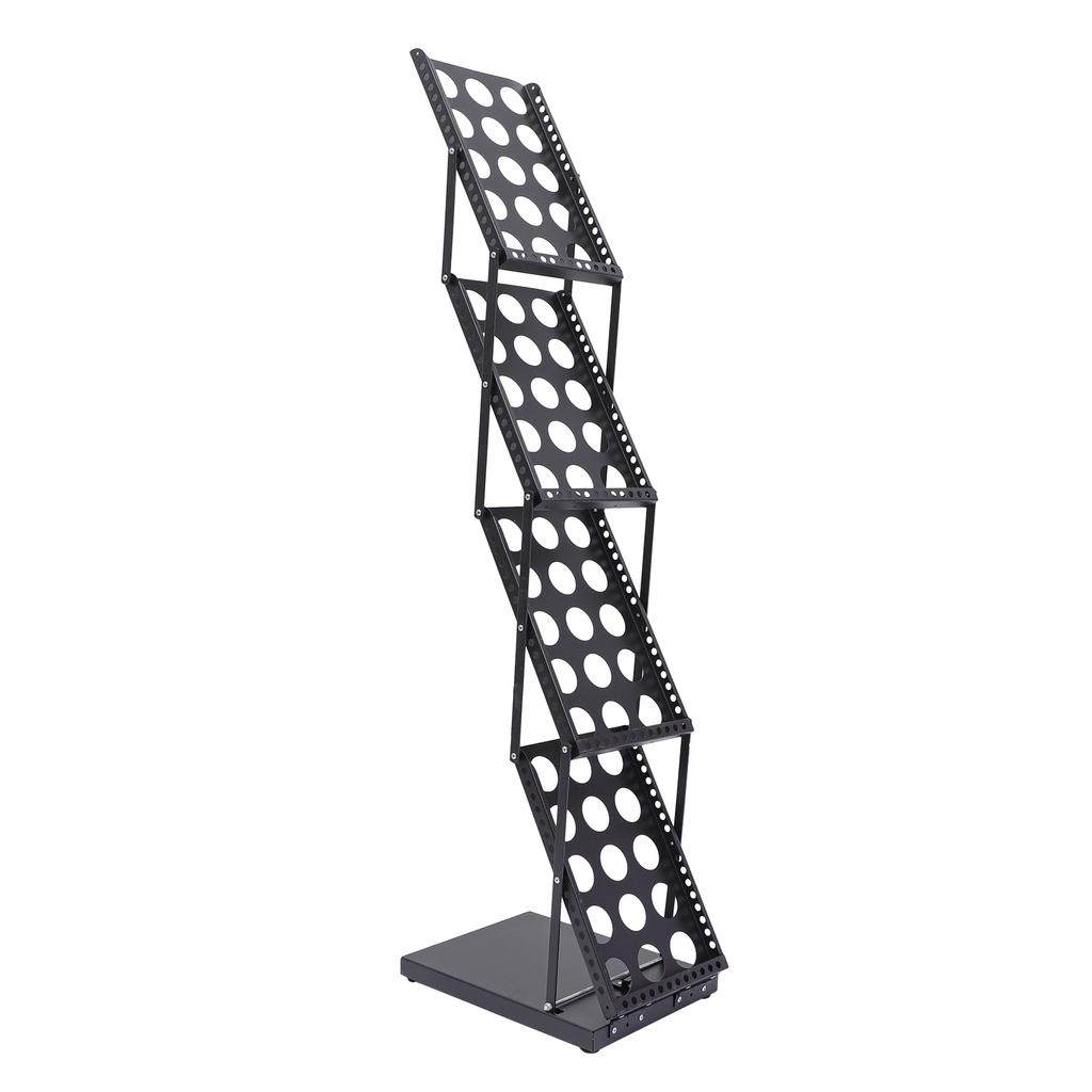 1Pc Folding Brochure Stand Alloy Display Rack Retail Store Exhibition ...