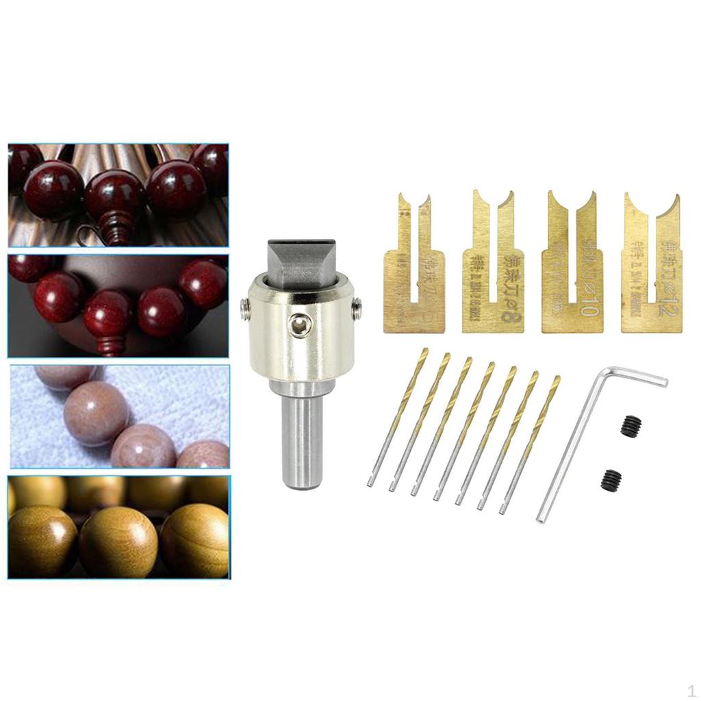 Cheap 13/24pcs 6-12mm 6-25mm Wooden Beads Maker Buddha Bead Drill Bit ...