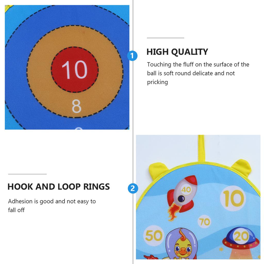 Buy 1 Set Portable Darts Target Toy Funny Dart Board Toy Kit Shooting ...