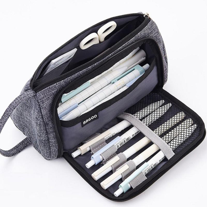 Buy Pencil Case Pen Holder Various Colors Pattern Cute Canvas ...