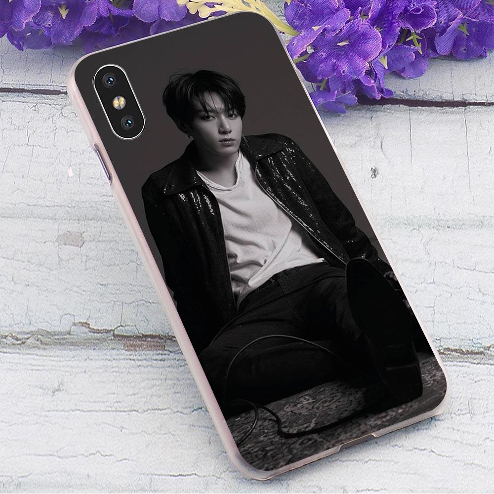 Buy Jungkook Kpop Phone Case for iPhone X Cover 5 5S SE 6 6S Plus XS XR ...