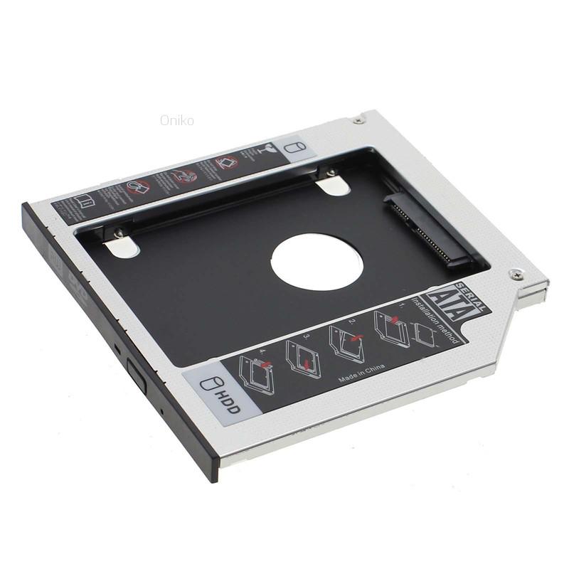 Buy Universal 9.5mm SATA 2nd HDD SSD Hard Drive Caddy for CD DVD-ROM ...