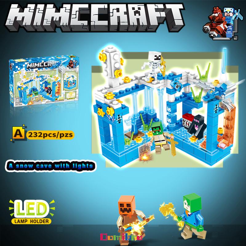 Buy My World Set Building Blocks New Model LED Toys DIY Compatible ...