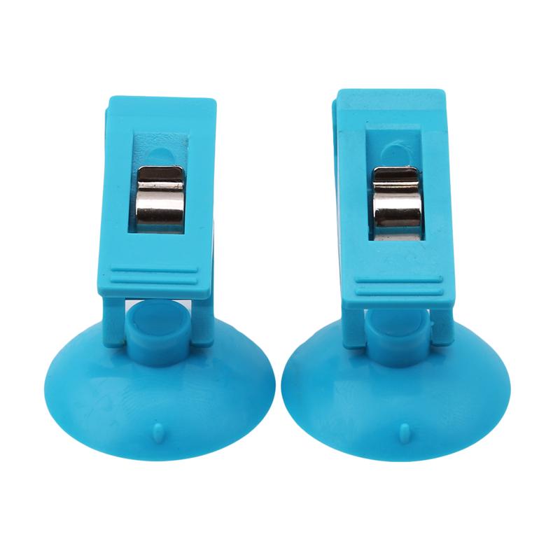 2 Pcs/Lot Car Window Mount Suction Sucker Clips Hook Holders for Sun ...