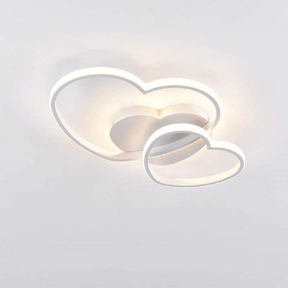Cheap Double Heart Ceiling Light Modern Led Finish 31w Light 6500k ...
