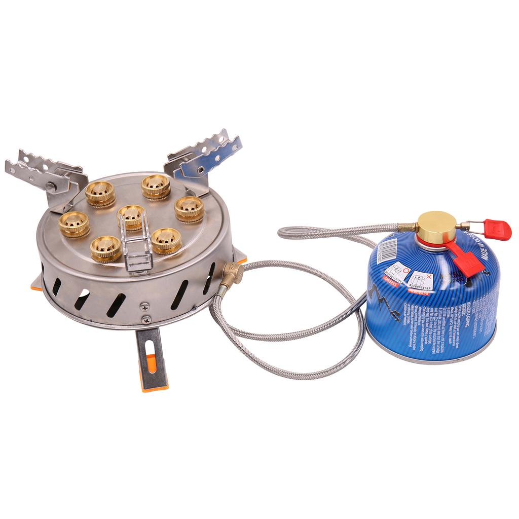Cheap 11800W Outdoor Gas Stove Burner 7 Holes High Firepower Protable ...