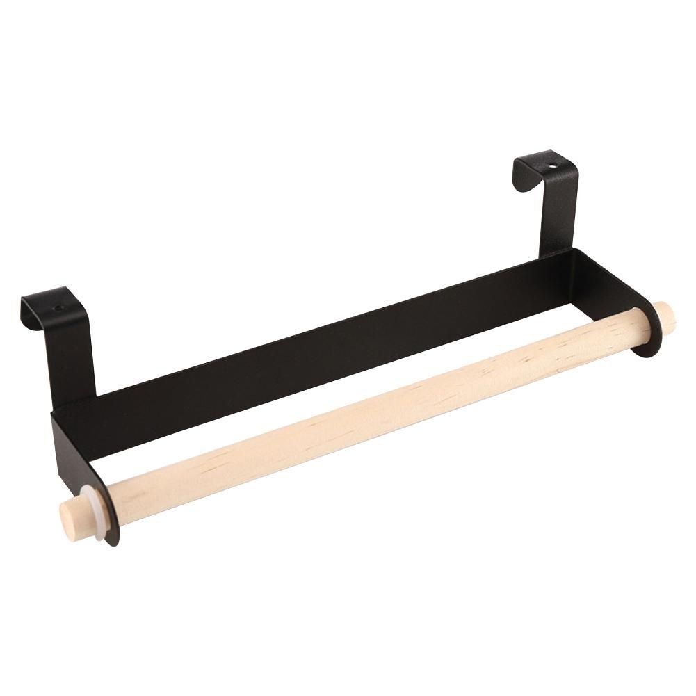 Buy Over Door Towel Holder Paper Storage Rack Tissue Hanger Hooks ...