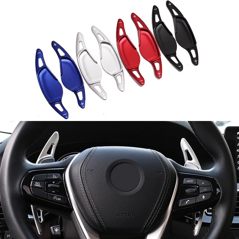 Buy Aluminium Alloy Steering Wheel Extension Paddle Shift Trim for BMW ...