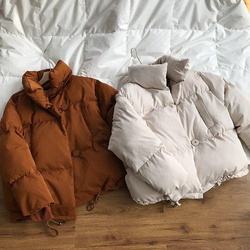 Buy Loose Women Down Cotton Bread Jacket Thick Woman Winter Coats ...