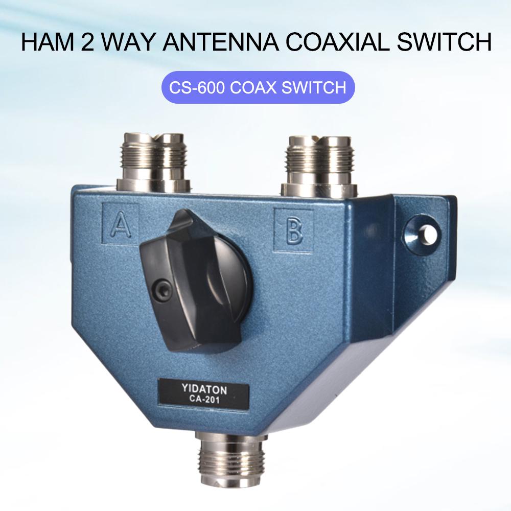 Buy CS-600 / CS-201 CB / HAM 2 Way Antenna Coax Switch 1kW 0-600MHz ...
