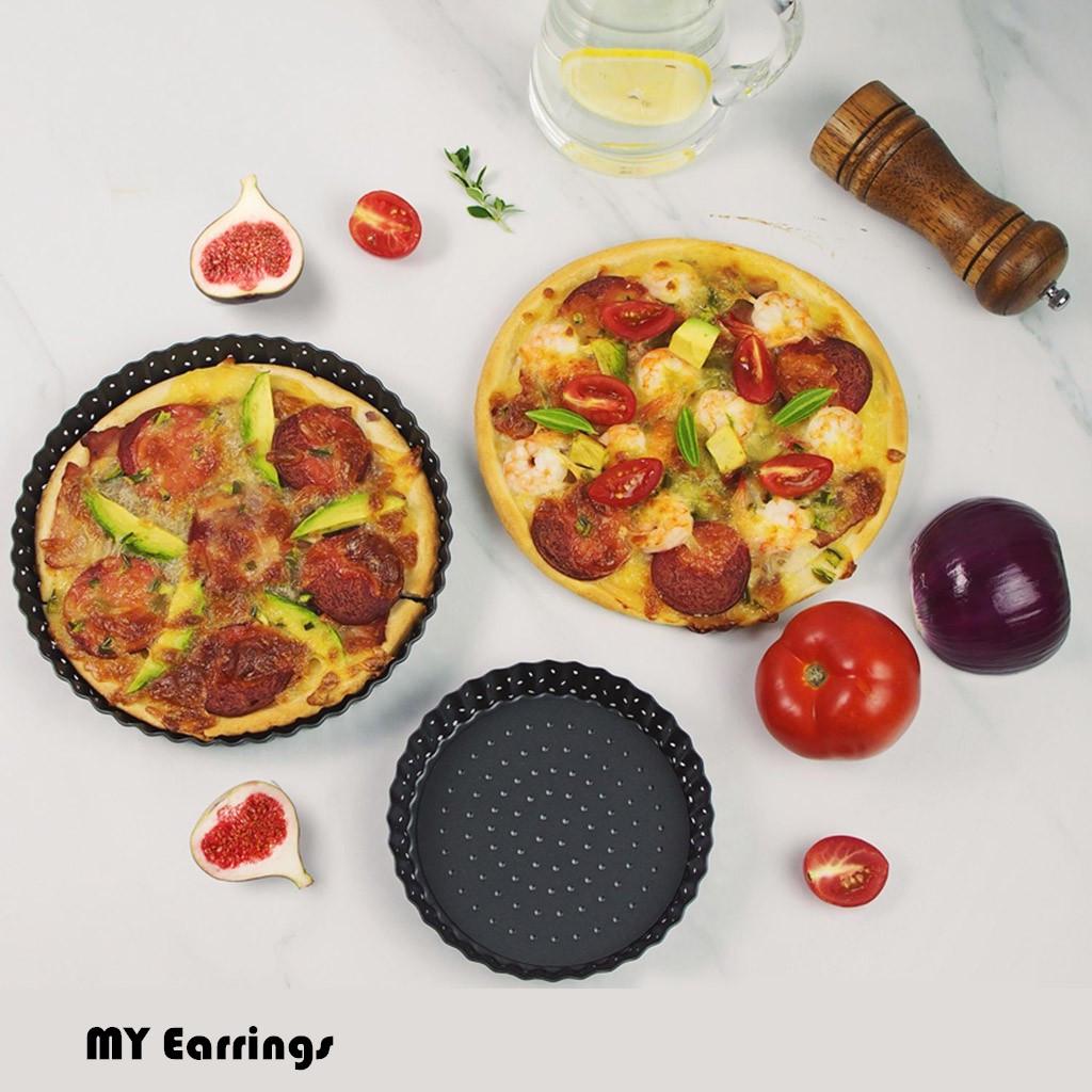 Small Pizza Pans With Holes - Steel Perforated pizza Crisper Pan - buy ...