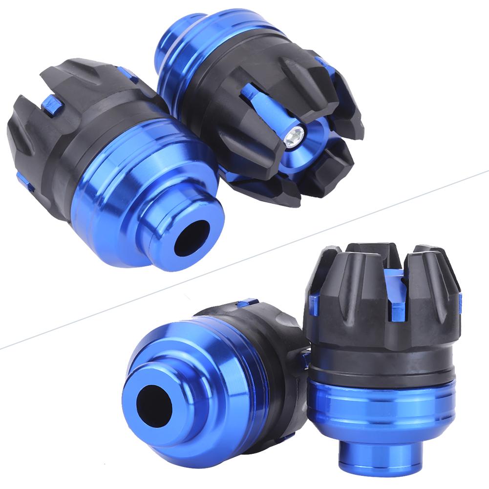 Buy 2x Motorcycle Scooter CNC Left & Right Front Fork Frame Sliders ...