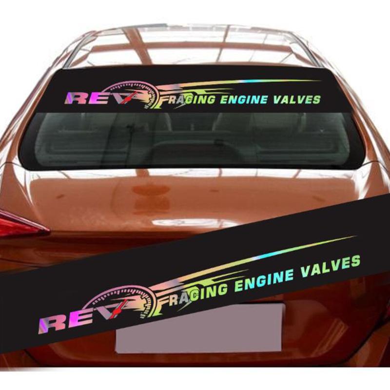 Car Stickers Reflective Letters Auto Car Rear Window Windshield Decal ...