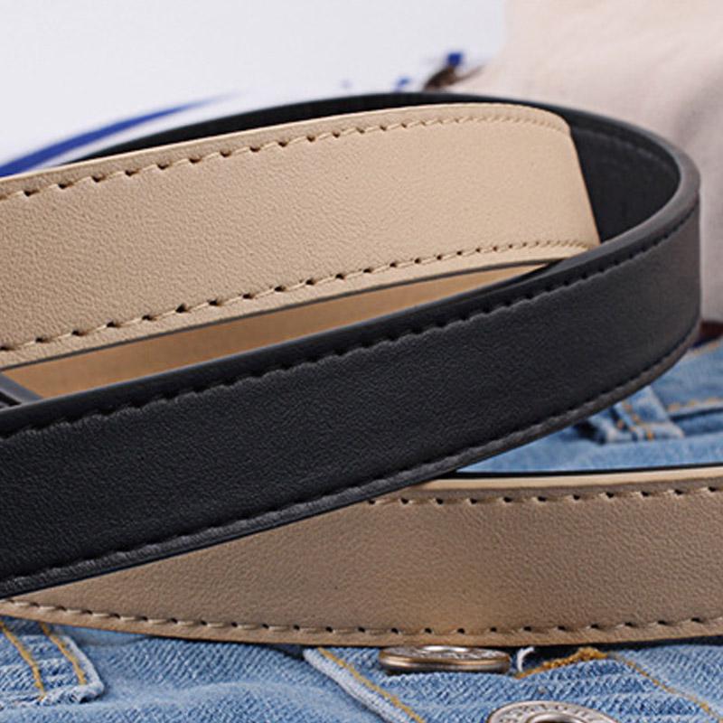 Buy Circle Buckles No Pins Belt Jeans Wild Belts Women Fashion Students ...