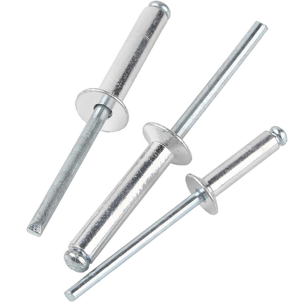 Cheap 100pcs Fasteners Aluminium Rivets 3.2mm 4mm 5mm Mushroon Head ...
