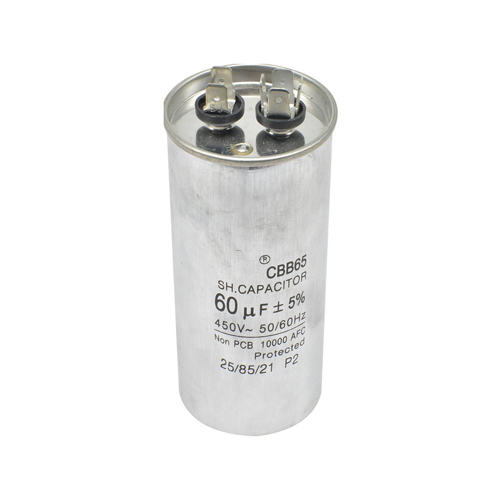 Buy CBB65 60UF Start Capacitor 450V AC Motor Capacitor Compressor CBB65 50/60Hz 60 F 5% for Air ...