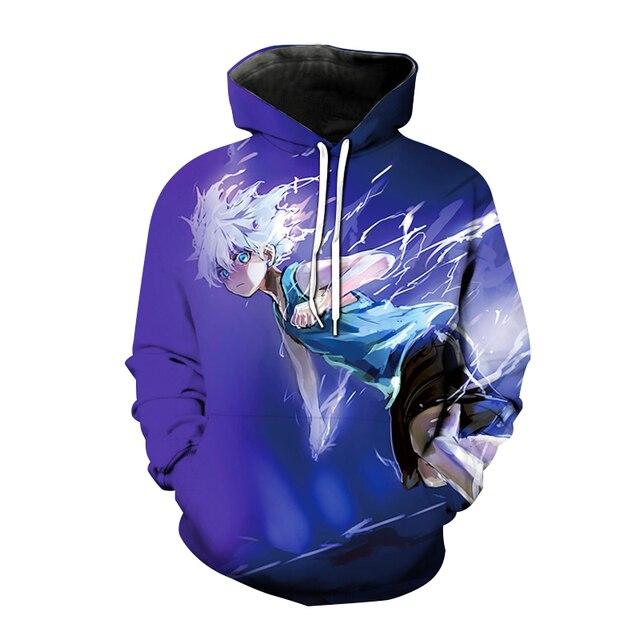 Buy Hunter X Hunter Hoodies Anime 3d Print Men Women Fashion Hooded ...